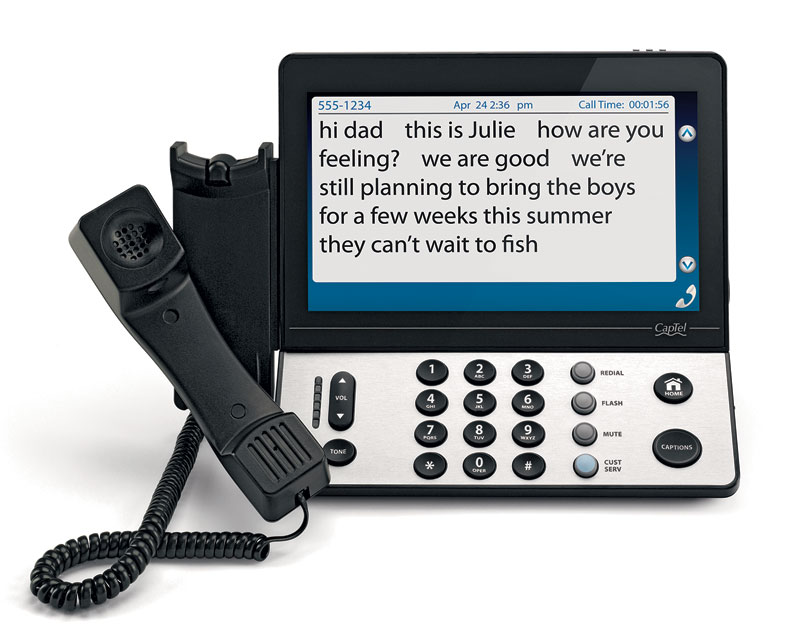 CapTel 2400i Captioned Telephone - Weitbrecht Communications, Inc.